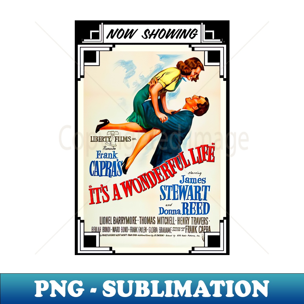 Its A Wonderful Life - Exclusive Sublimation Digital File - | Inspire ...