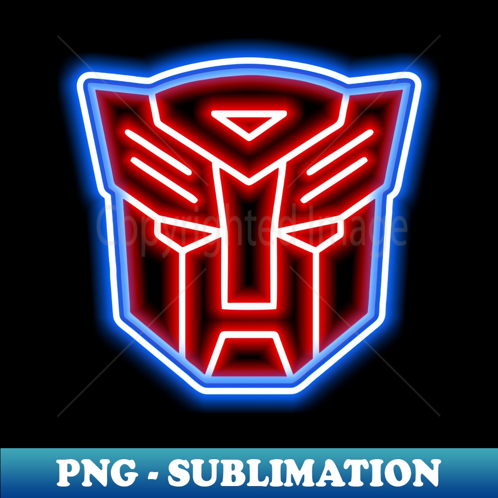 Transformers Neon - Sublimation-Ready PNG File - Defying the - Inspire ...