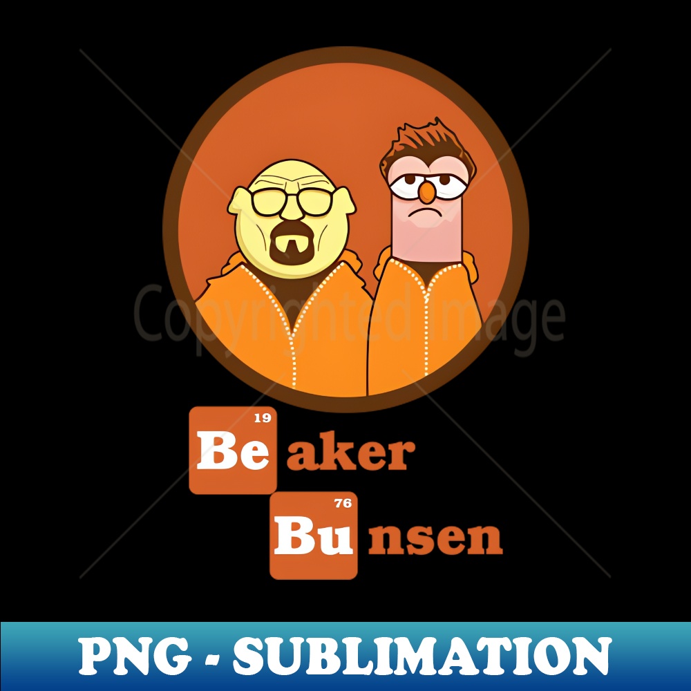 Muppets Beaker Bunsen Science - PNG Transparent Sublimation | Inspire ...