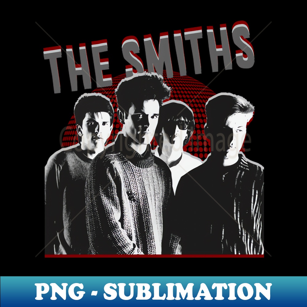 Retro Band The Smiths - Vintage Sublimation PNG Download - T | Inspire ...