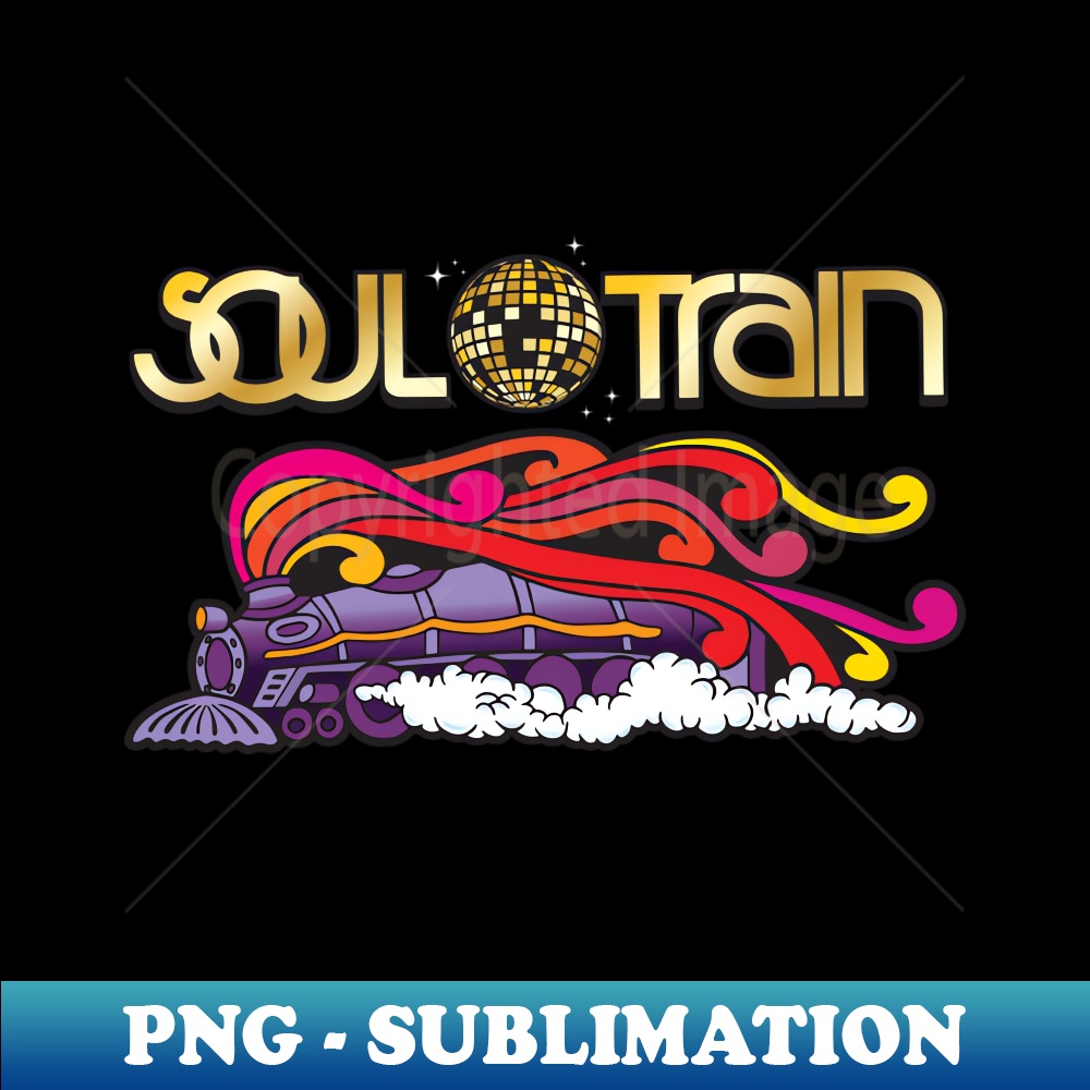 Soul Train - PNG Transparent Digital Download File for Subli | Inspire ...