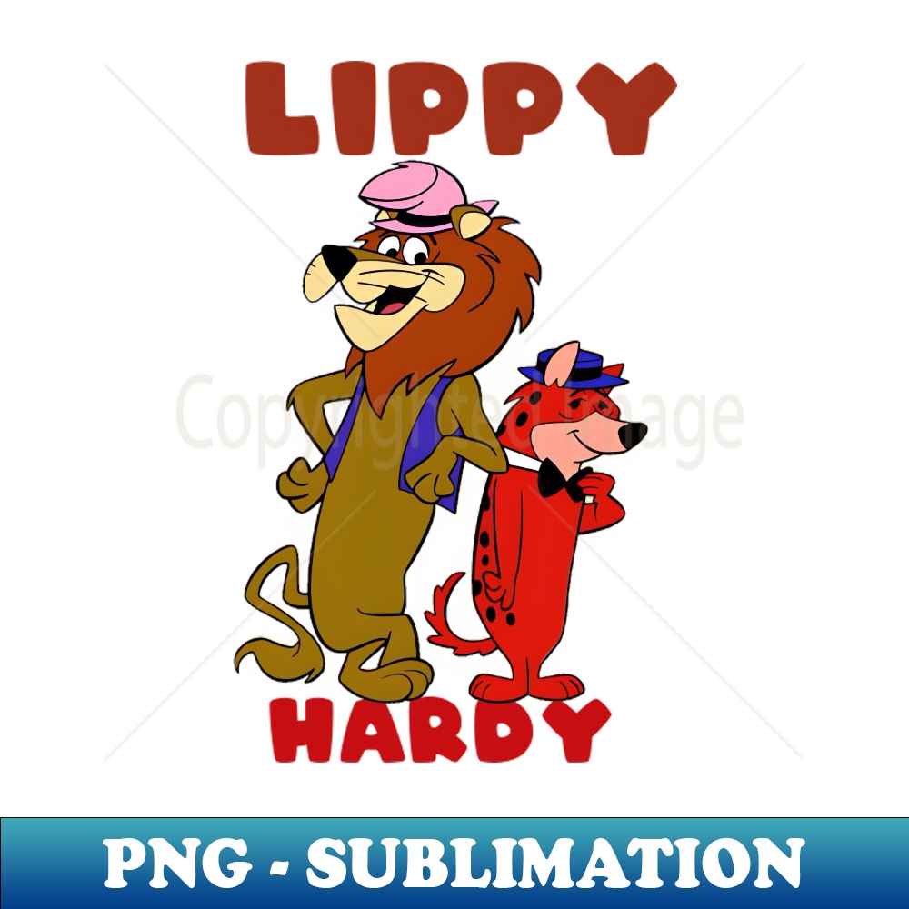 Lippy the lion and Hardy Har Har - PNG Transparent Digital D - Inspire Uplift
