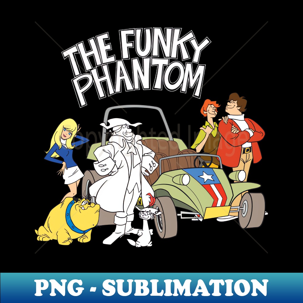 The Funky Phantom - PNG Sublimation Digital Download - Fashi | Inspire ...