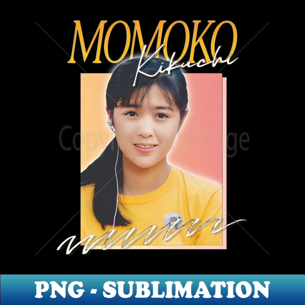 Momoko Kikuchi Retro 80s Design - Premium Sublimation Digit - Inspire Uplift