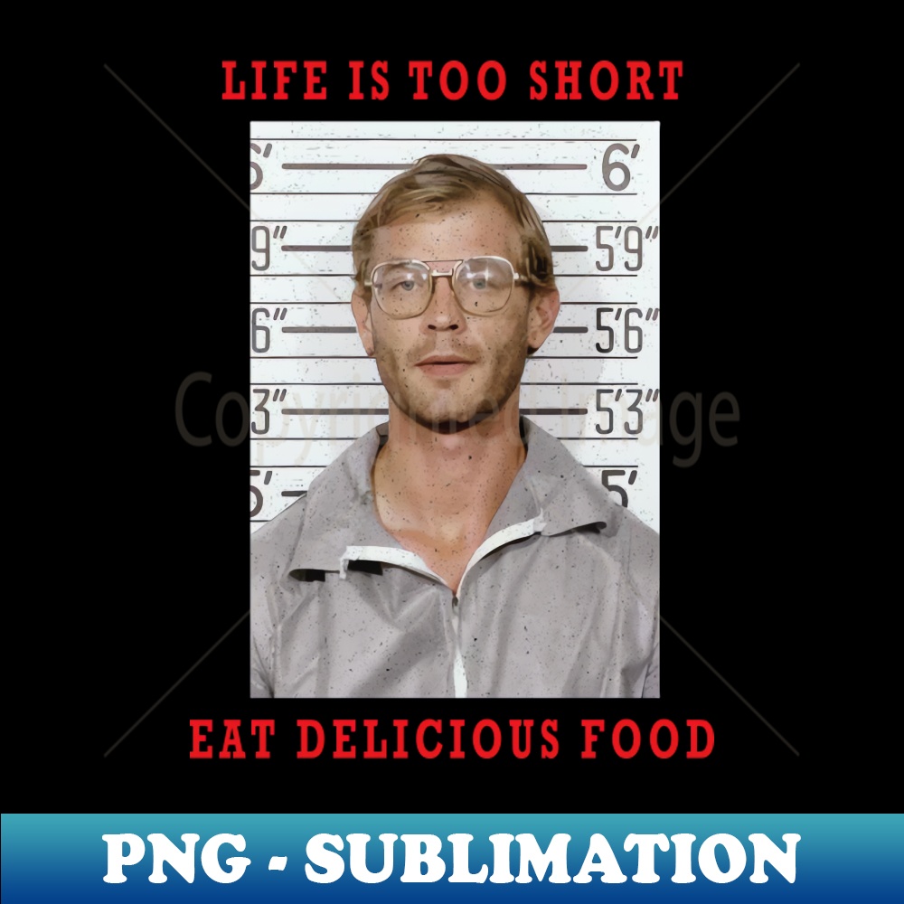 Jeffrey Dahmer - PNG Transparent Sublimation Design - Captur - Inspire ...