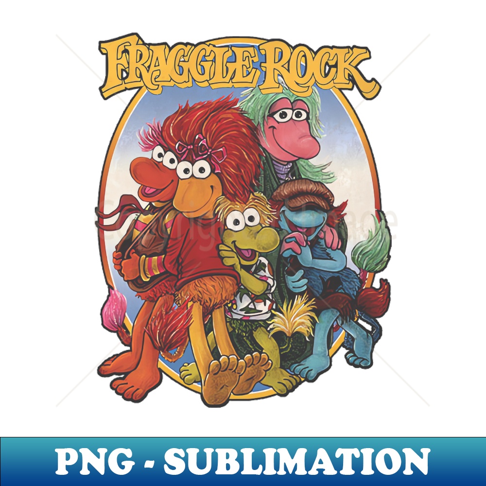 Vintage Fraggle Rock - Exclusive Sublimation Digital File - | Inspire ...