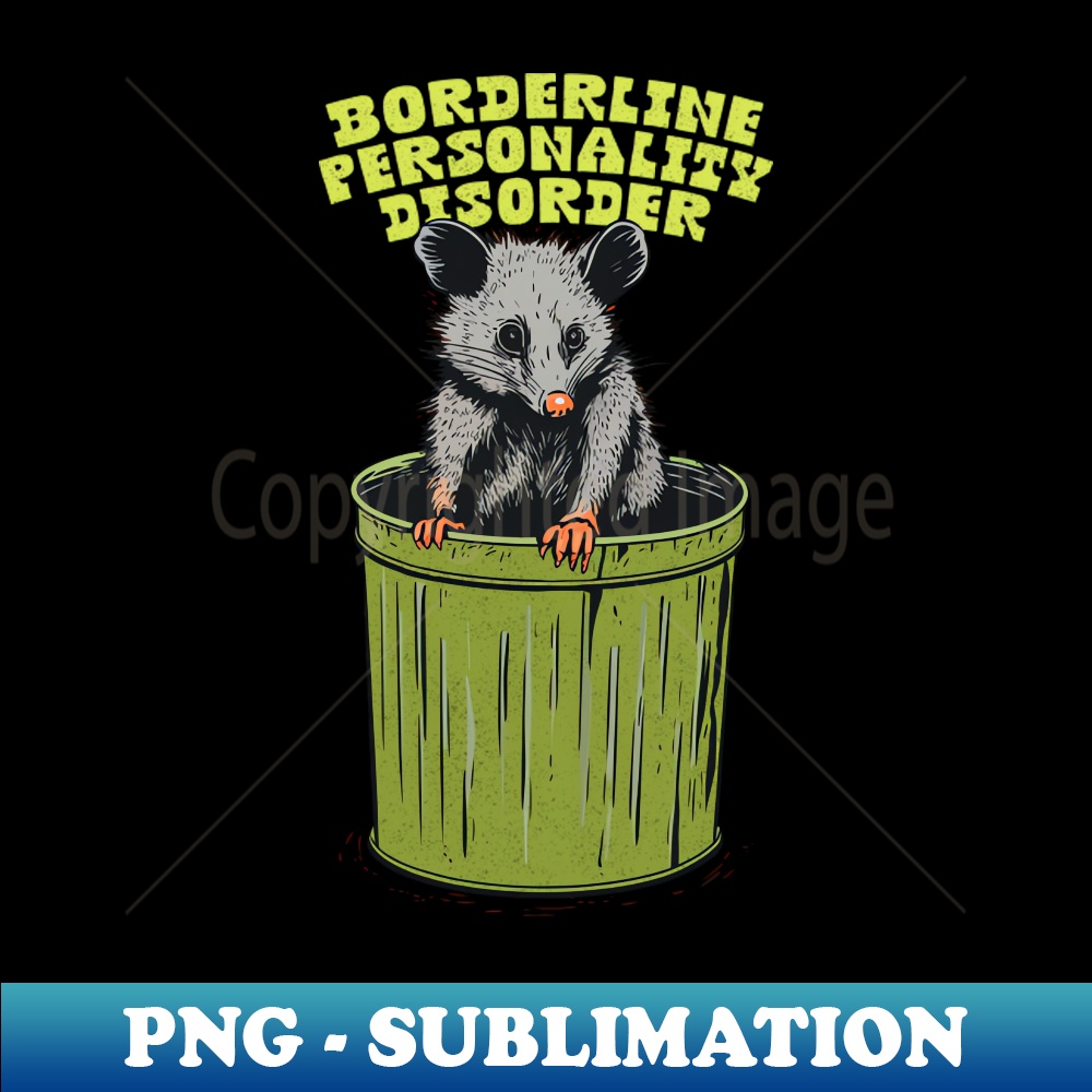 Borderline Personality Disorder --- Retro Humor Gift - Digit - Inspire ...
