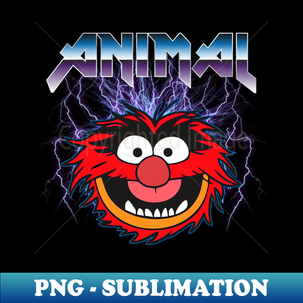 Muppets Animal - PNG Transparent Sublimation File - Perfect - Inspire ...