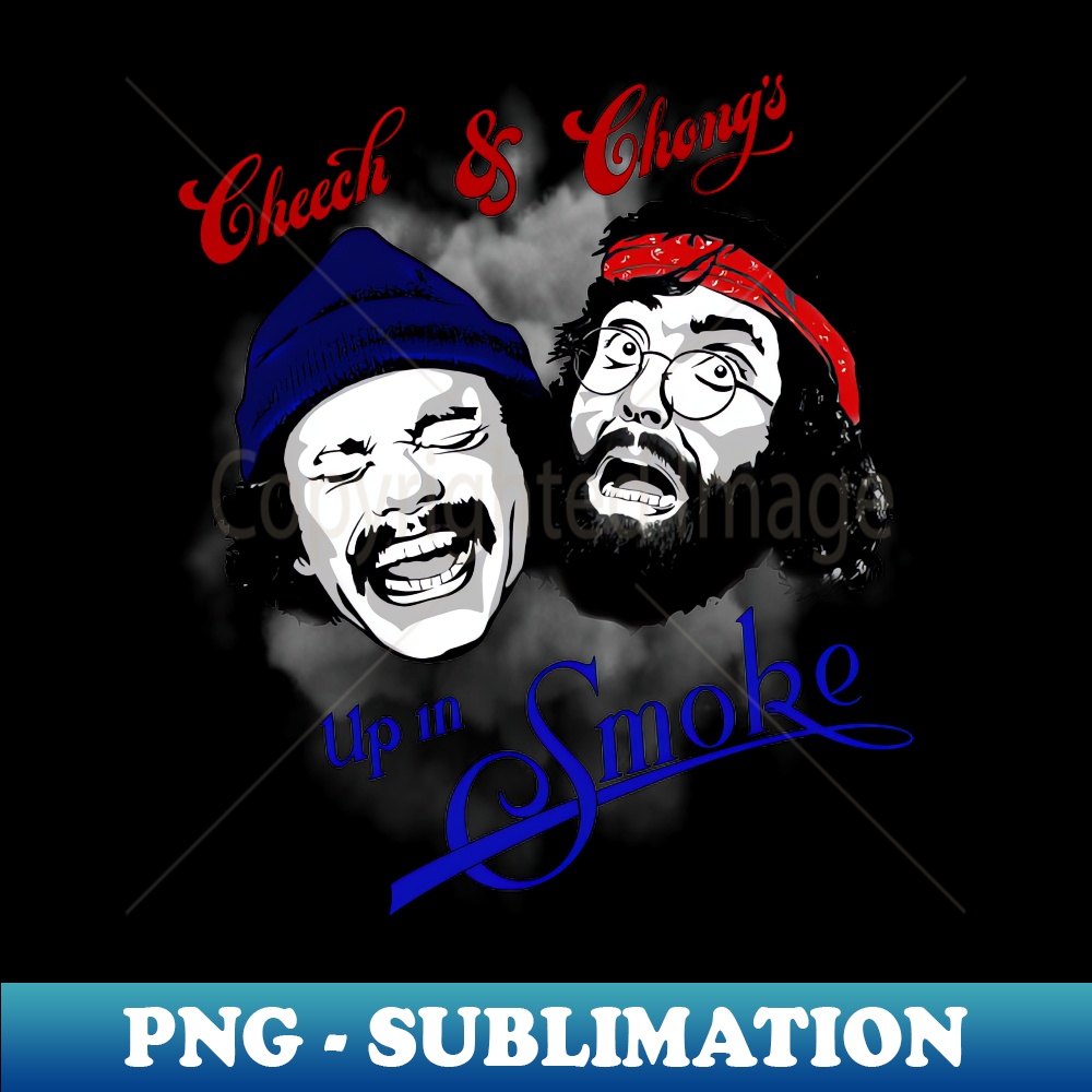 Up In Smoke Cheech And Chong - Instant Sublimation Digital D | Inspire ...