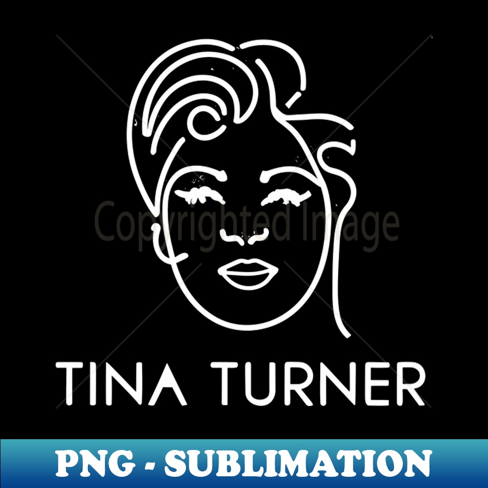 Tina Turner - Retro PNG Sublimation Digital Download - Unloc | Inspire ...