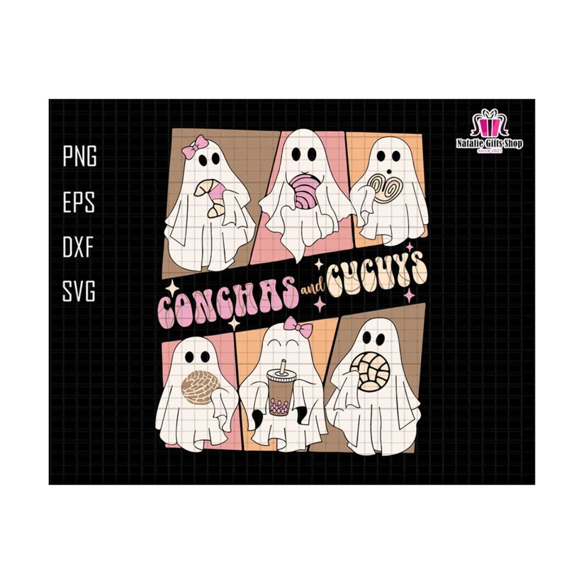 cute concha svg - Inspire Uplift