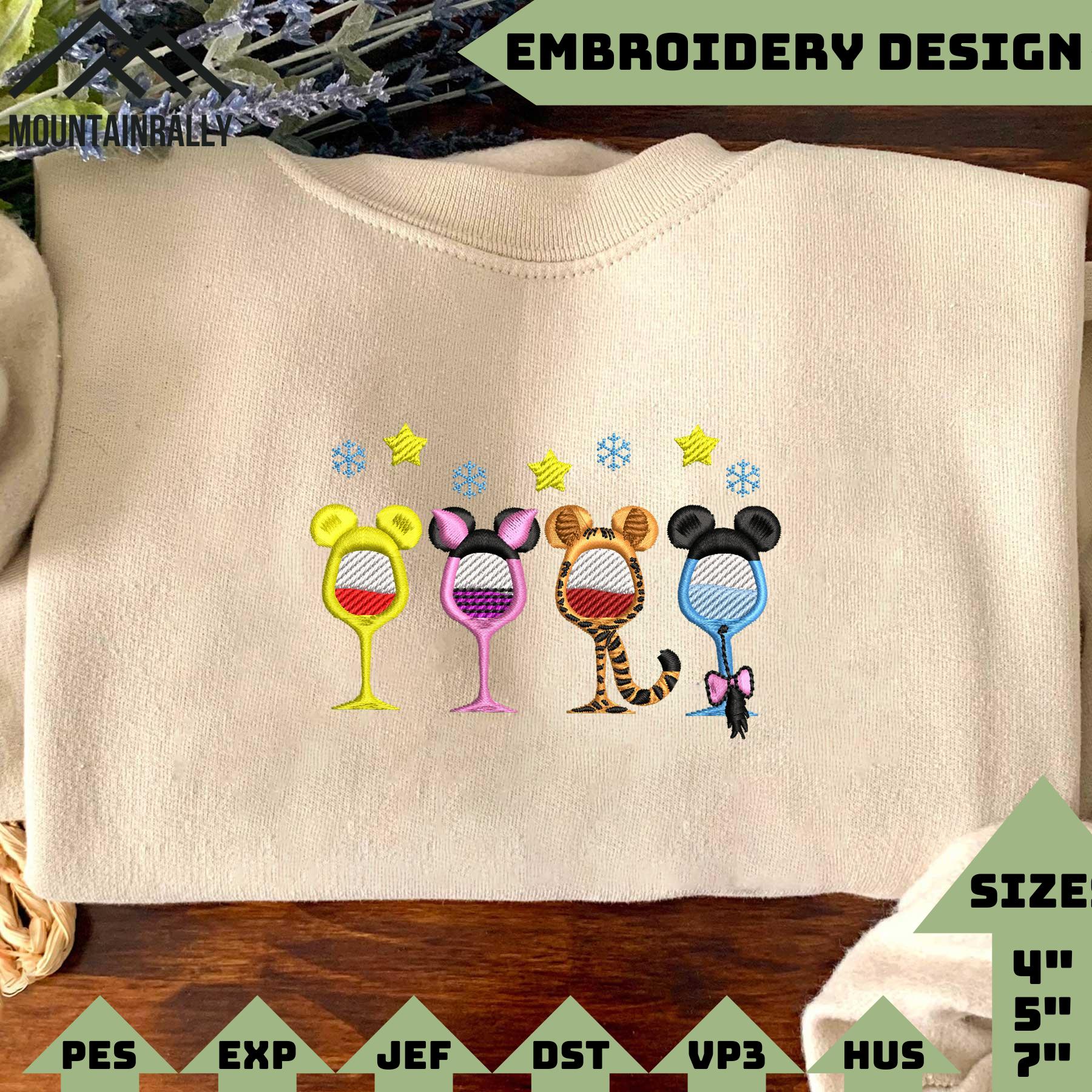 The Booh Embroidery Machine Design, Merry Xmas 2023 Embroide - Inspire ...