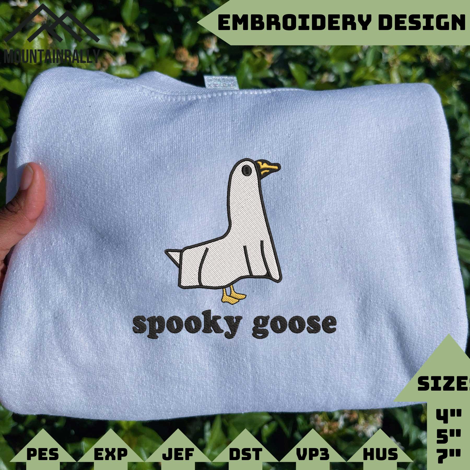 Spooky Goose Embroidery Machine Design, Halloween Silly Goos | Inspire ...