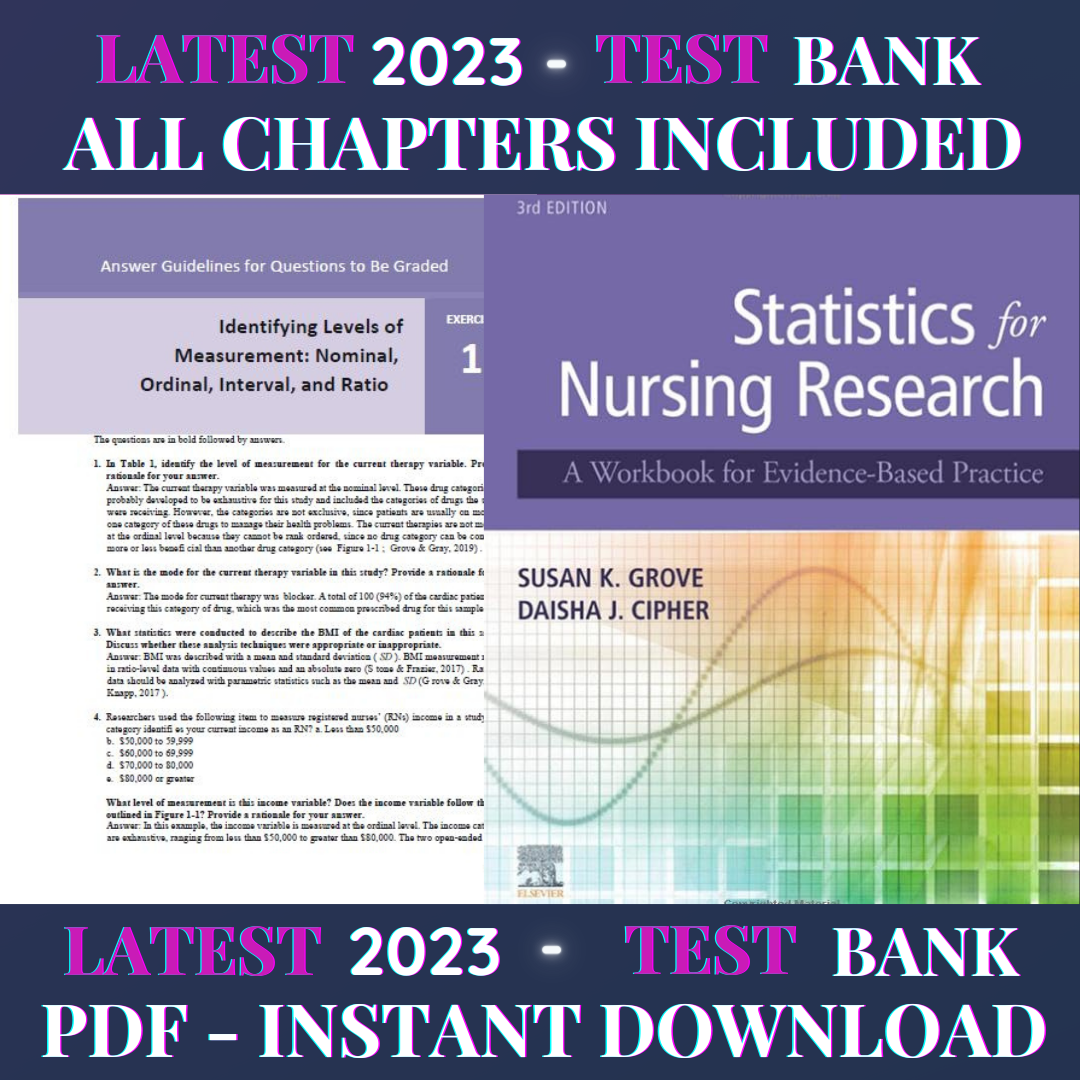 Latest 2023 Statistics for Nursing Research: A Workbook for | Inspire ...