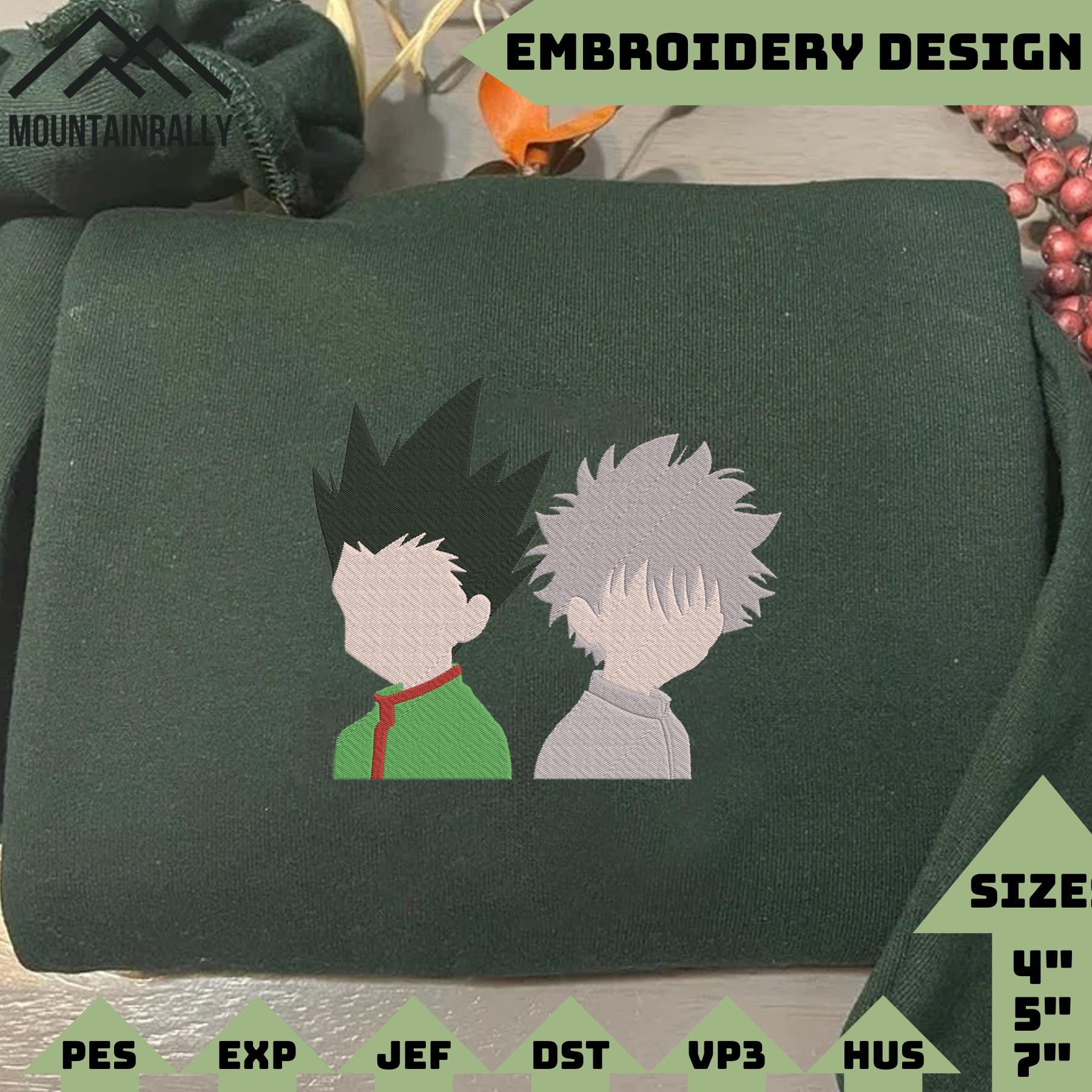 Hunter Anime Embroidery Designs, Anime Embroidery Designs, I | Inspire ...