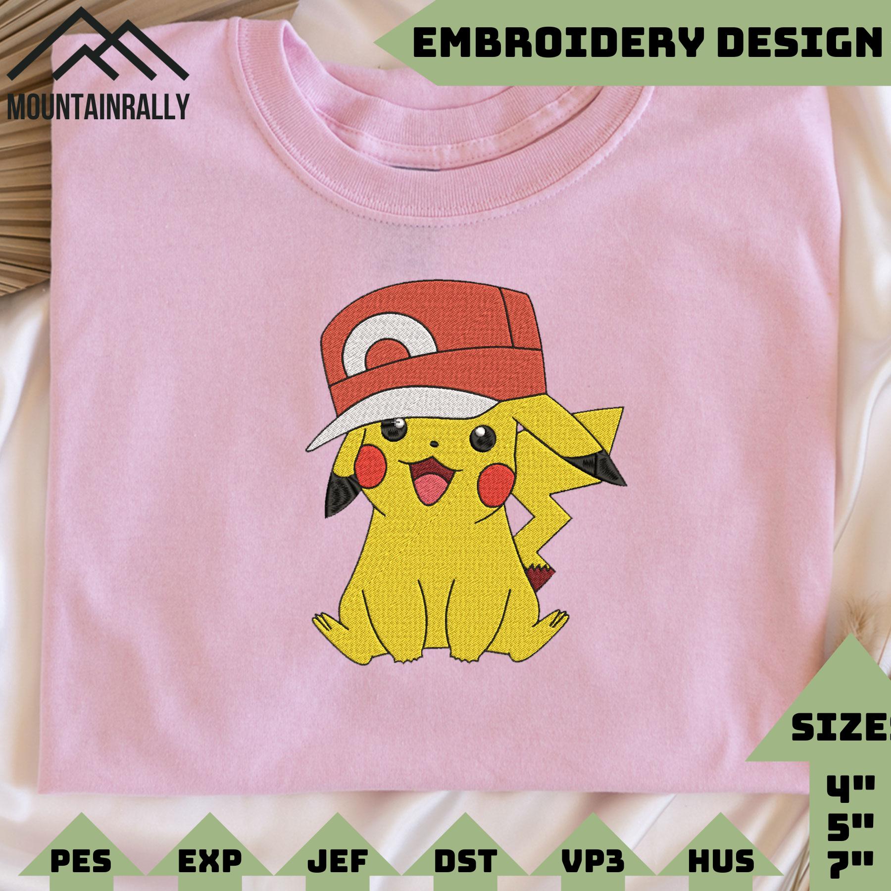 Anime Character Embroidery Designs, Anime Embroidery Files, - Inspire ...