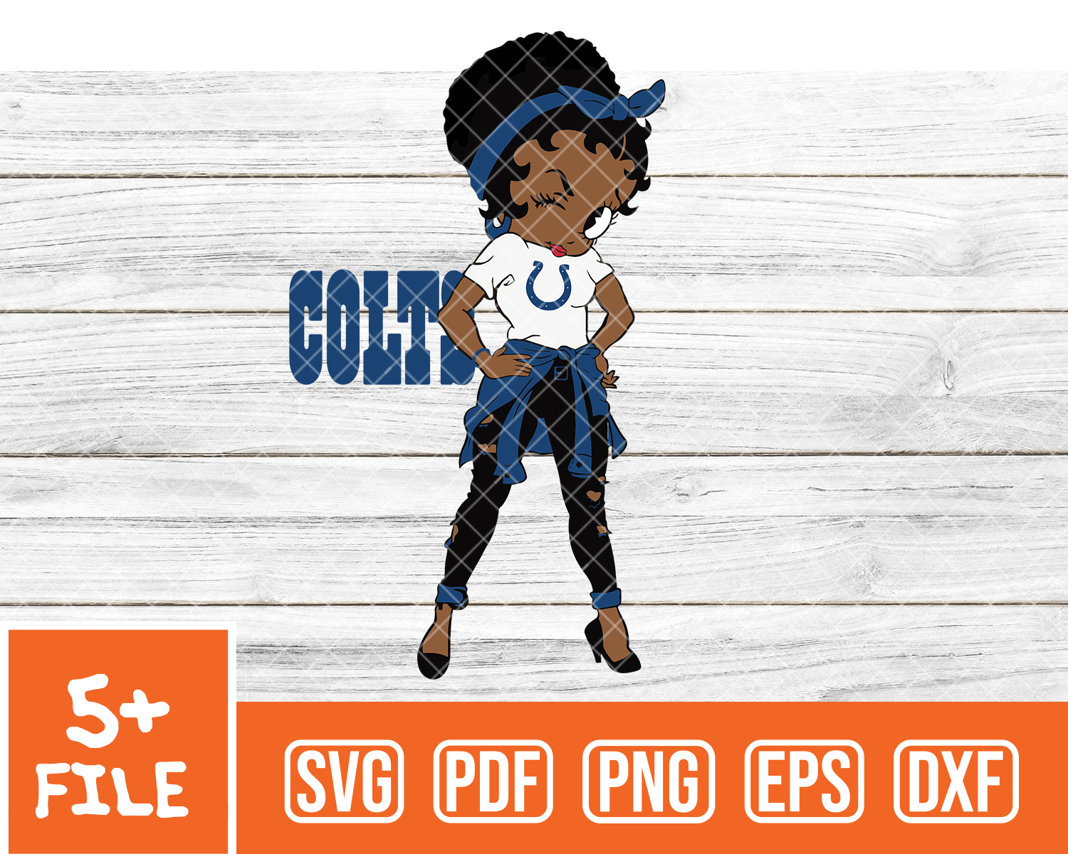 Indianapolis Colts Svg , Betty Boop NfL Svg, Team Nfl Svg 1 - Inspire ...
