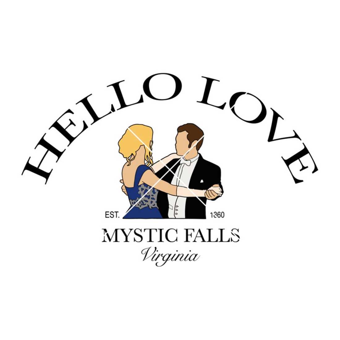 The Vampire Diaries Svg, Mystic Falls Virginia Svg, Klaus Mi | Inspire ...