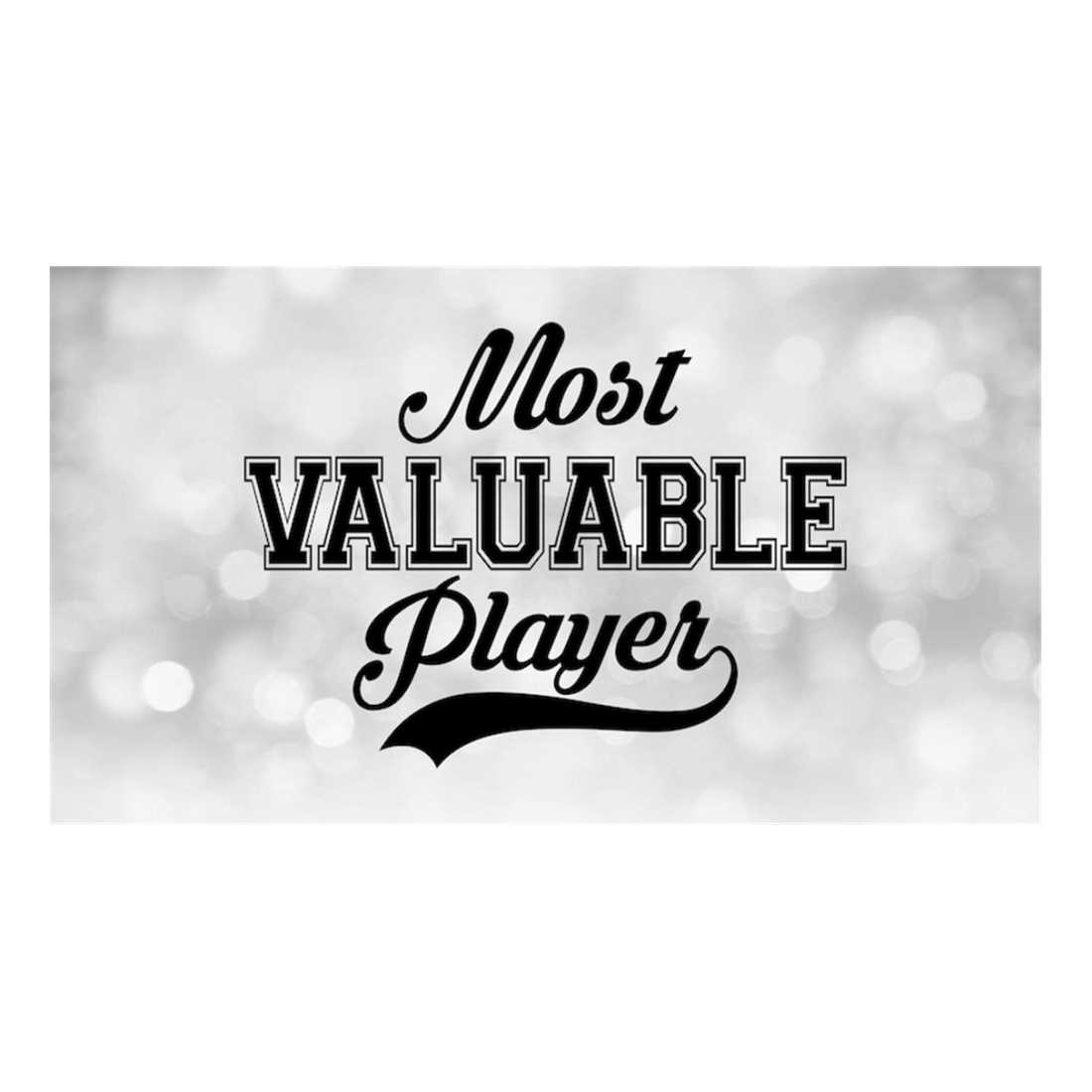 Sports Clipart: Bold Black Words 'Most Valuable Player' in B | Inspire ...