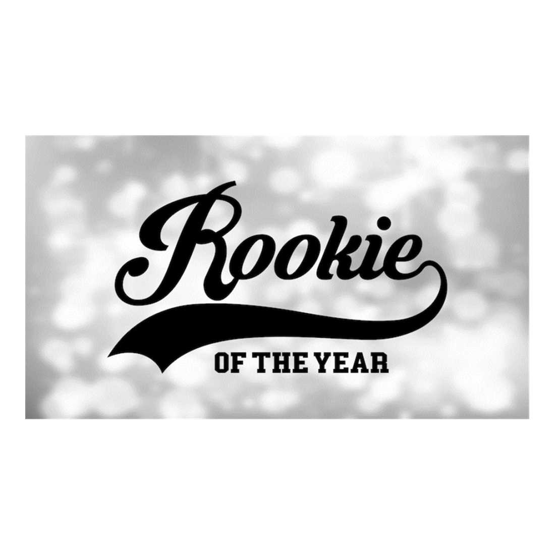 Sports Clipart: Baseball Style Swoosh Word 'Rookie' with 'of | Inspire ...