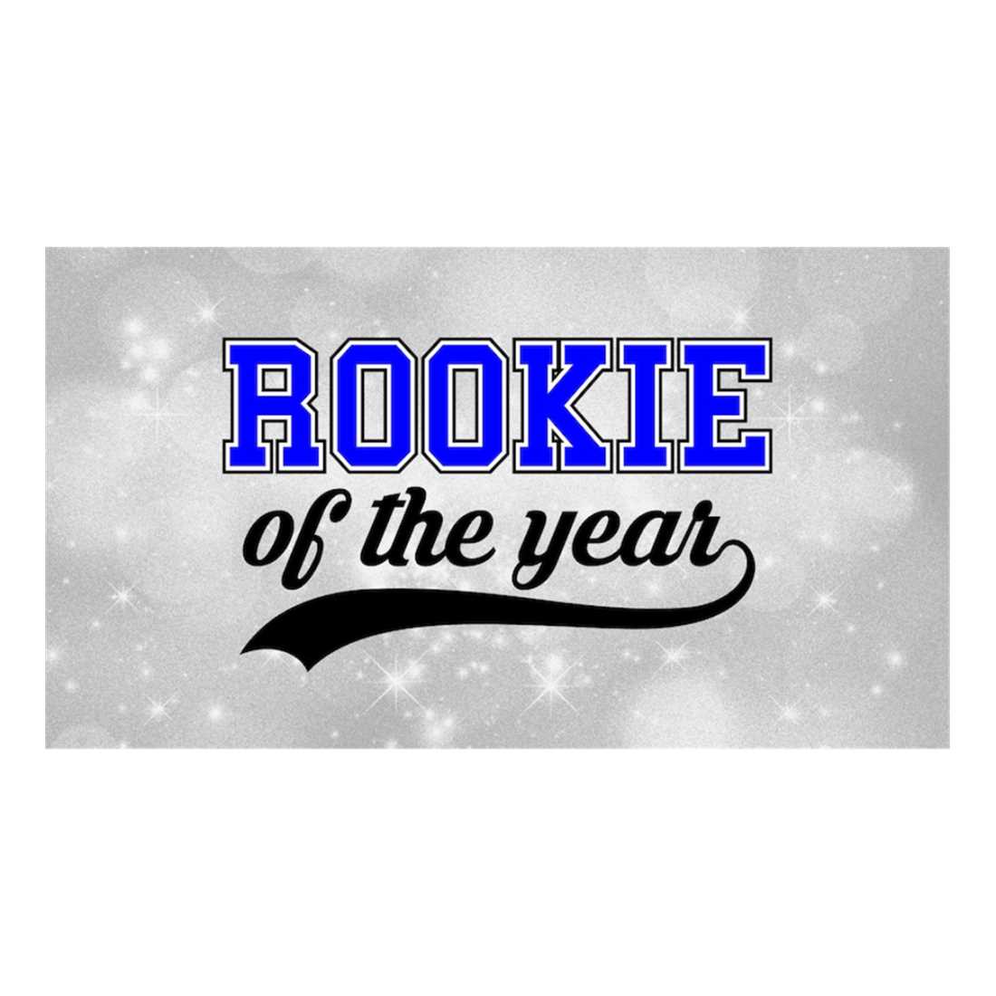 Sports Clipart: Layered Word 'Rookie' in Block Type with 'of - Inspire ...
