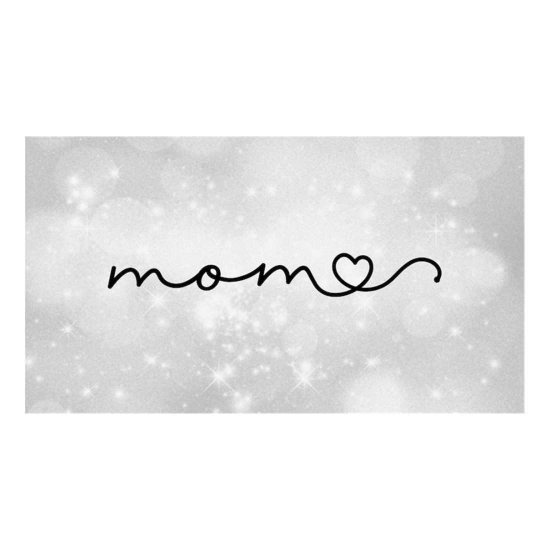 Family Clipart - Mothers or Moms: Word 'Mom' in Script Type | Inspire ...