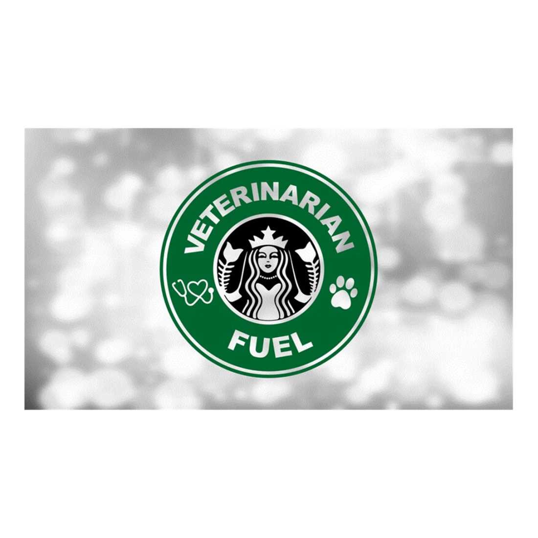 Medical Clipart: Black/Green 'Veterinarian Fuel' w/ Paw Prin | Inspire ...