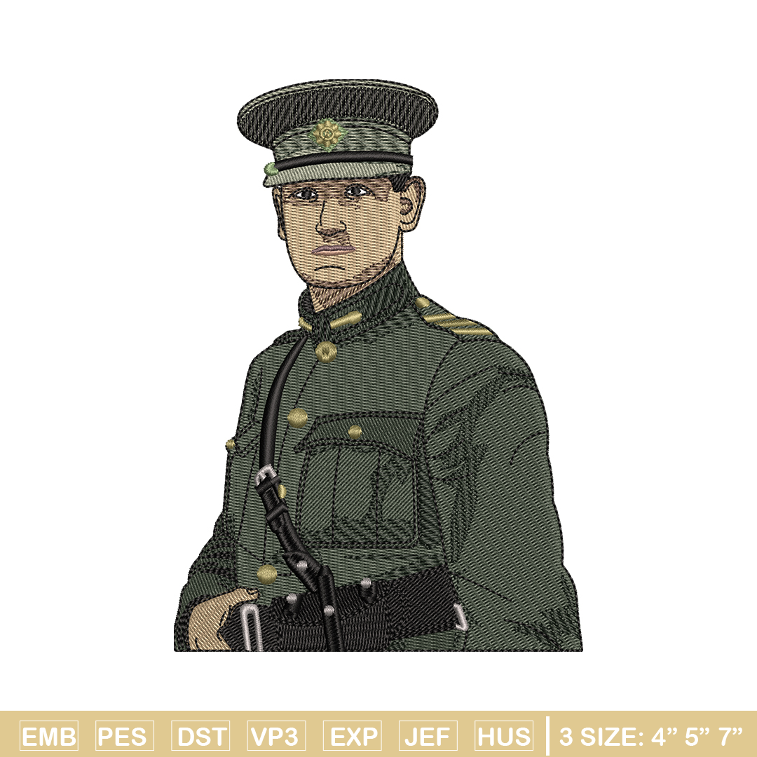 Army Man embroidery design, Army Man embroidery, logo design | Inspire ...