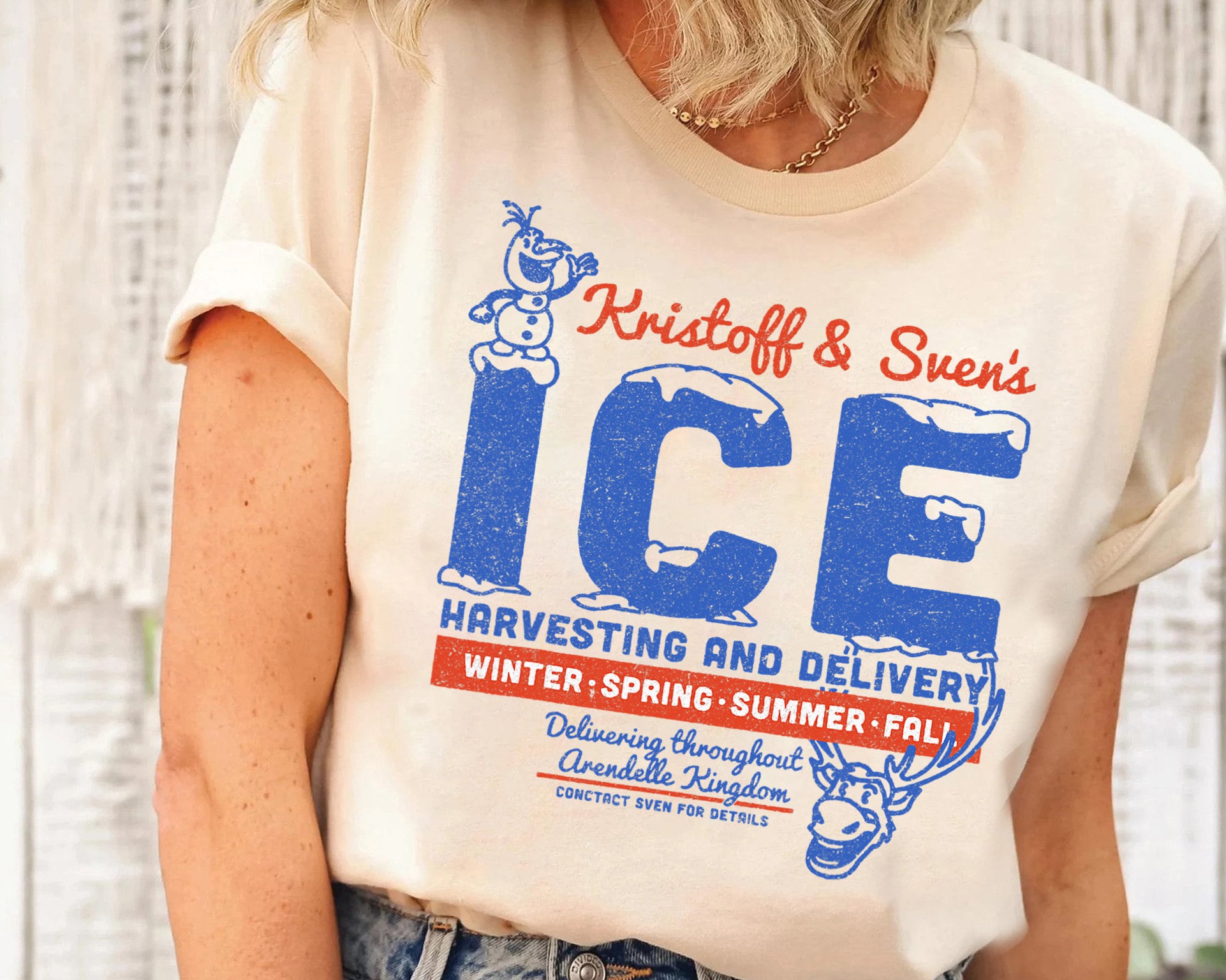 Disney Frozen Kristoff Svens Ice Harvesting And Delivery TS | Inspire ...