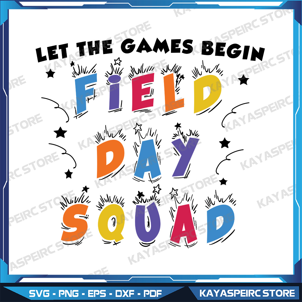 Field Day SVG, Field Day Squad svg, Teacher Svg, Field Day s | Inspire ...