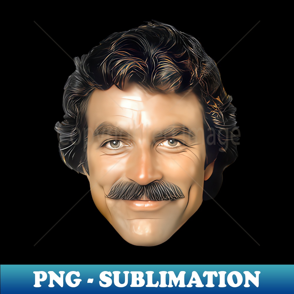 Tom Selleck - Aesthetic Sublimation Digital File - Revolutio | Inspire ...