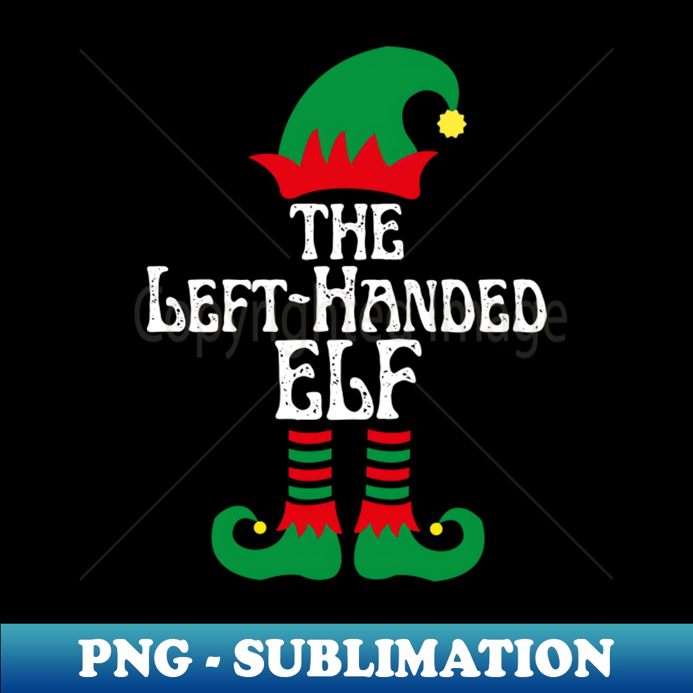 Left-Handed Elf Family Christmas Elf Costume - Digital Subli | Inspire ...