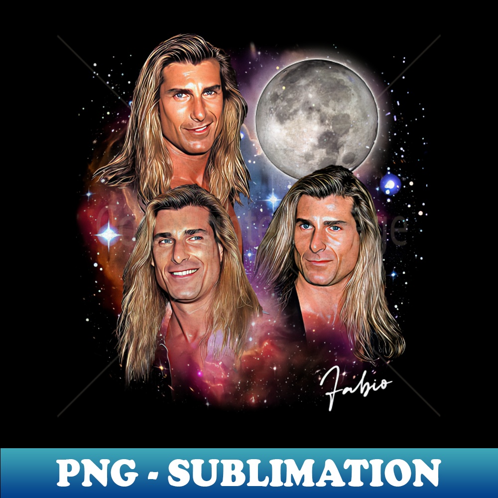 Fabio Sexy 80s Aesthetic Design - Trendy Sublimation Digita | Inspire ...