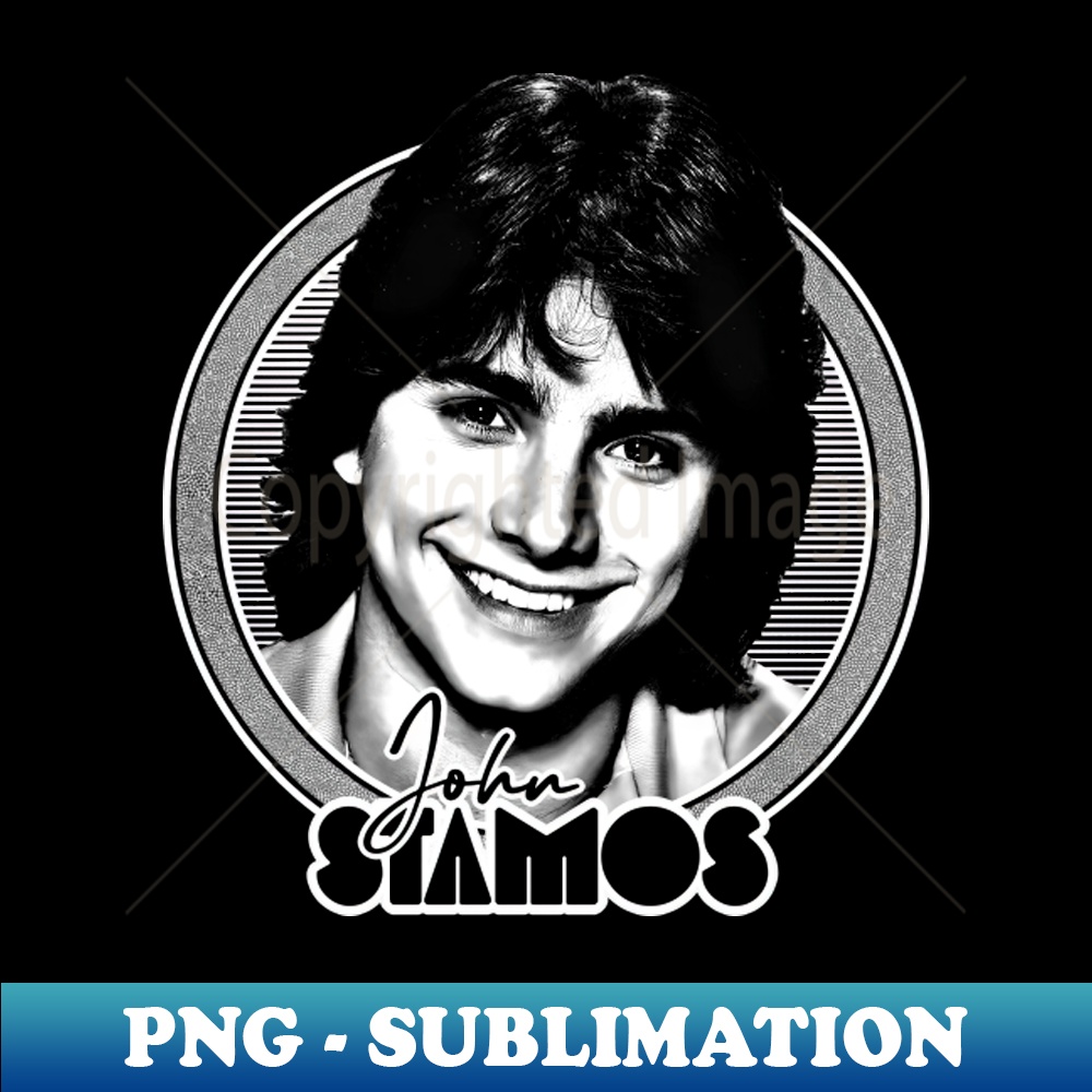 John Stamos --- Retro Fan Art - Retro PNG Sublimation Digita - Inspire ...
