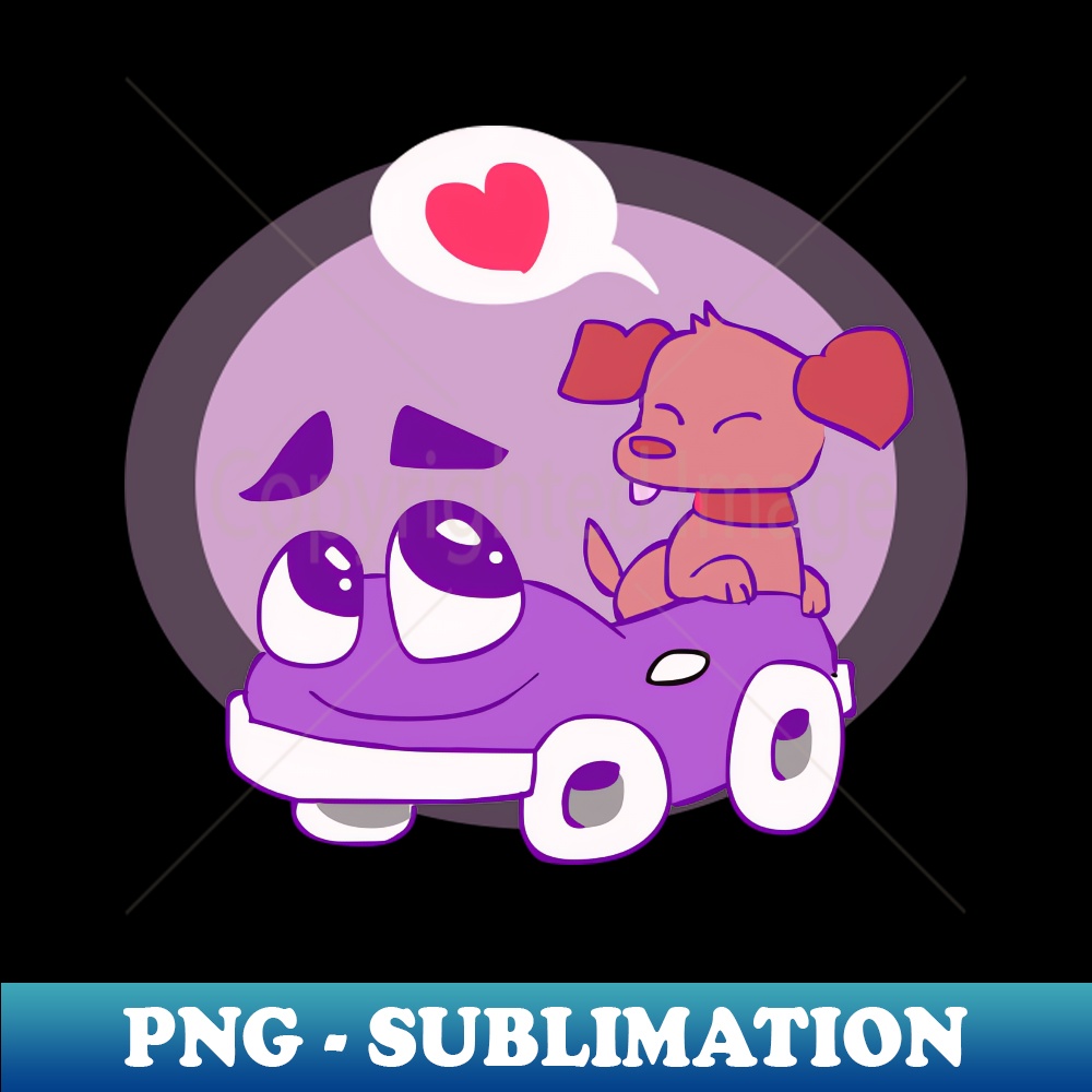 Putt Putt and his pal Pep - PNG Sublimation Digital Download | Inspire ...