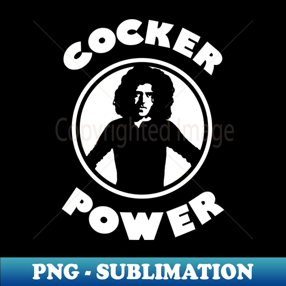 Joe Cocker - Cocker Power - Unique Sublimation PNG Download | Inspire ...
