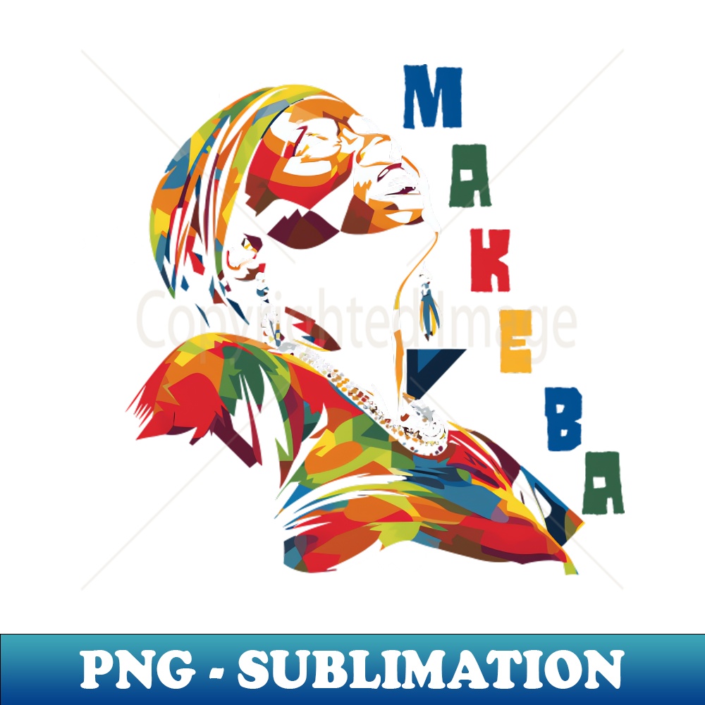 Miriam Makeba - Original Design - Modern Sublimation PNG Fil | Inspire ...