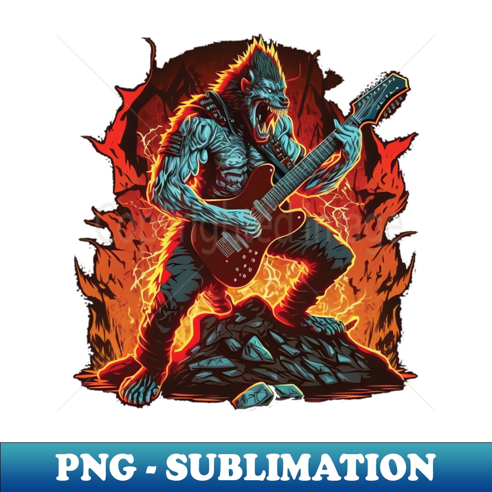 werewolf rock - Exclusive Sublimation Digital File - Defying - Inspire ...