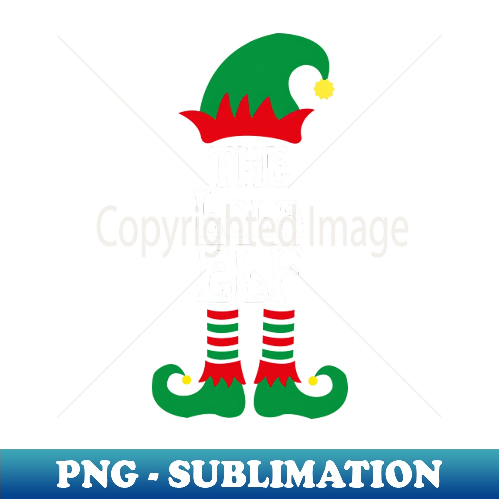 Lola Elf Family Christmas Elf Costume - PNG Transparent Subl | Inspire ...