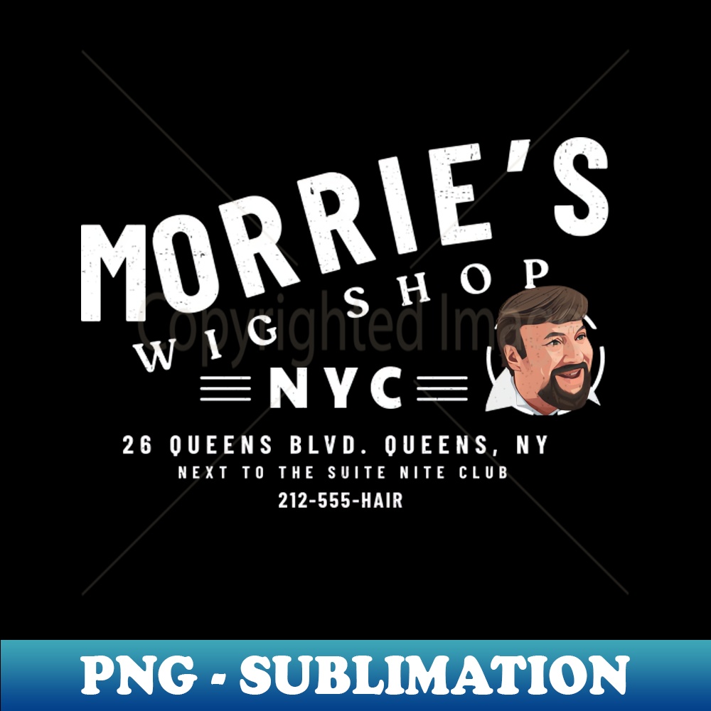 Morries Wig Shop NYC - vintage logo - Digital Sublimation Do | Inspire ...