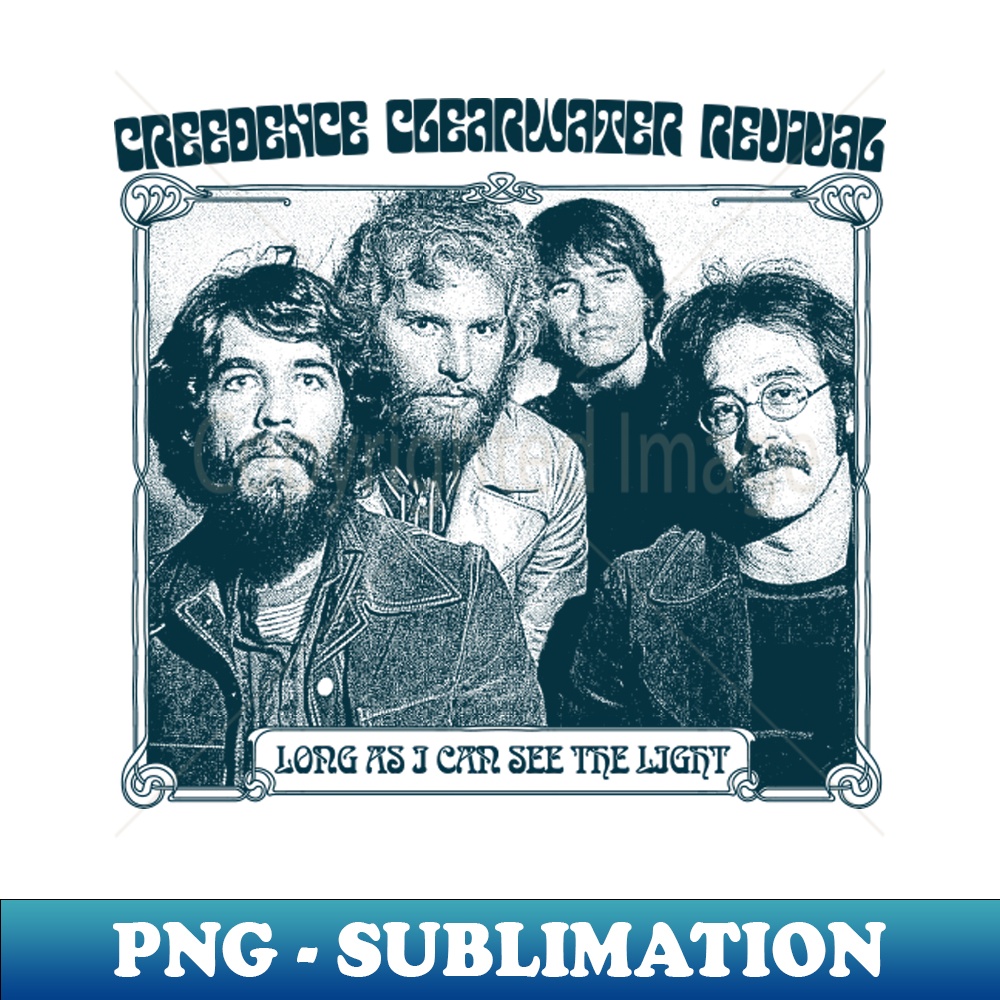Creedence Clearwater Revival Original Vintage Style Fan Art - Inspire ...