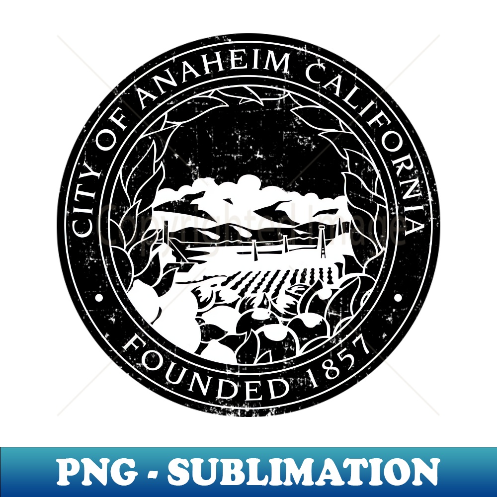 Seal of the Anaheim California - flag - symbol - logo - embl - Inspire ...