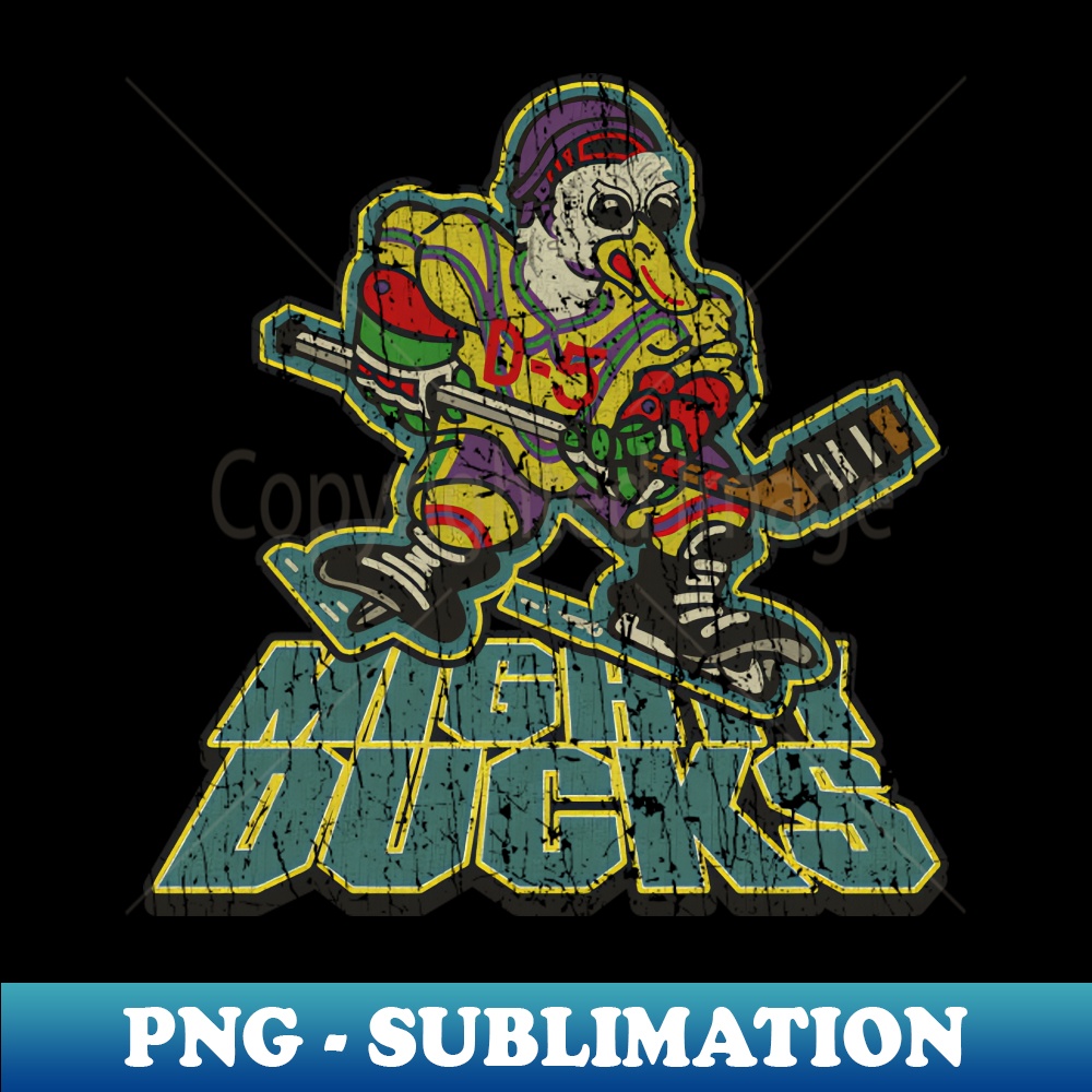 RETRO STYLE - Mighty Ducks 70s - PNG Transparent Sublimation - Inspire ...