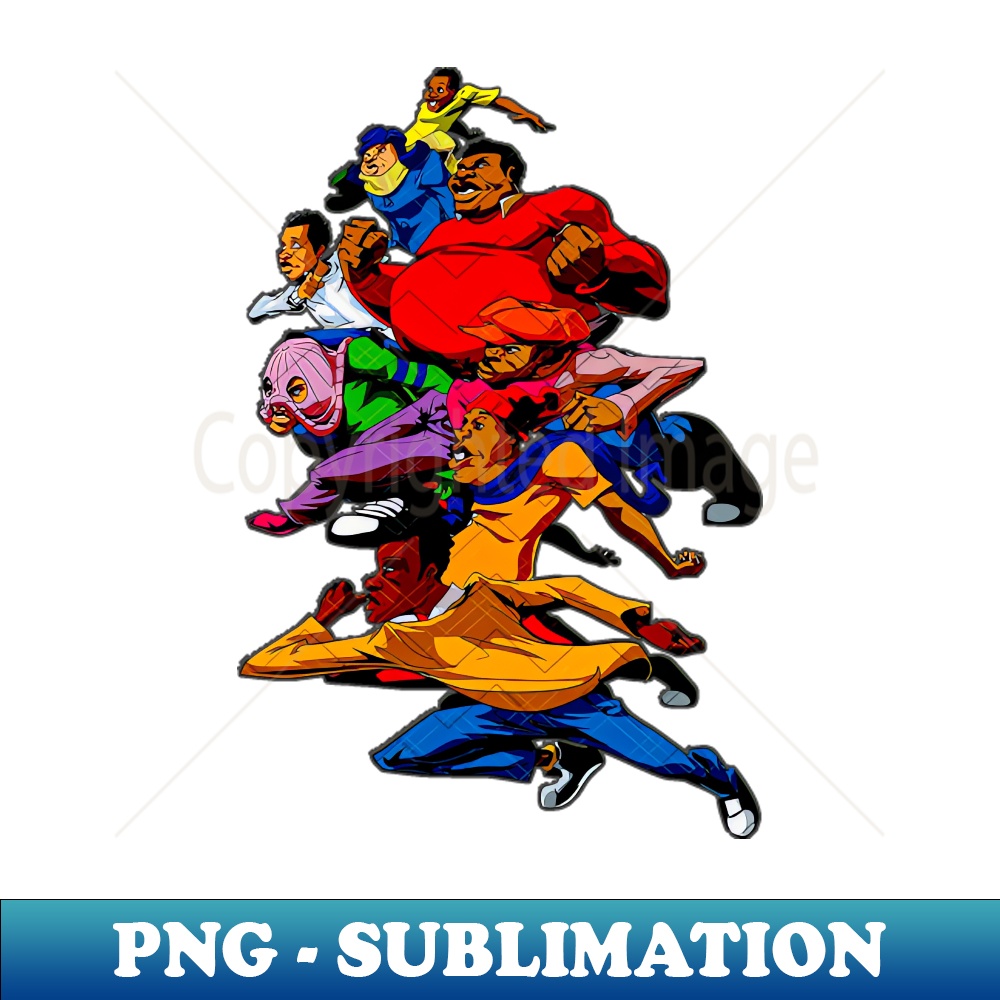 Fat Albert Gang Wars - Signature Sublimation PNG File - Perf | Inspire ...