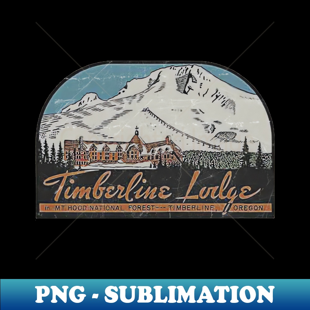timberline lodge vintage logo 1950s - Aesthetic Sublimation | Inspire ...
