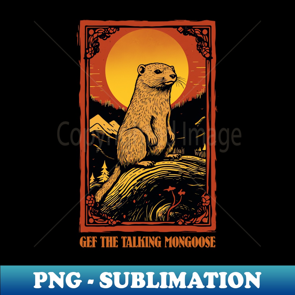 Gef The Talking Mongoose - Exclusive Sublimation Digital Fil | Inspire ...