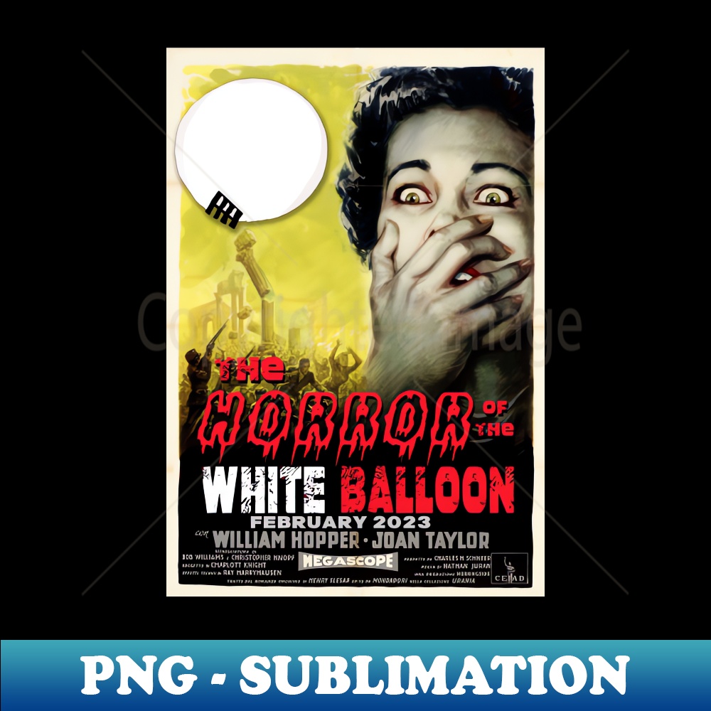 Funny Chinese Spy Balloon Horror Movie Humor - Sublimation-R - Inspire ...