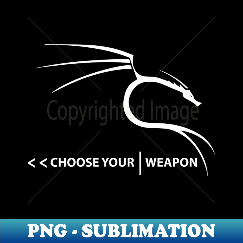 Kali Linux Backtrack choose your weapon - PNG Transparent Su | Inspire ...