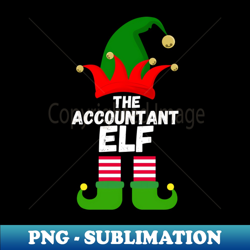 The Accountant Elf Family Christmas Elf Costume - PNG Transp - Inspire ...