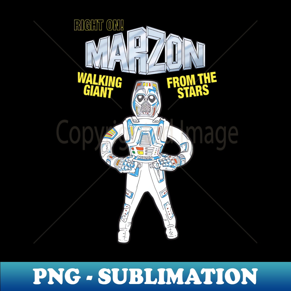 Marzon The Robot - Special Edition Sublimation PNG File - Ca | Inspire ...